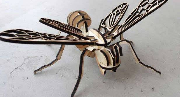 ☑️ Насекомые - вектора и макеты для лазерной резки и ЧПУ.