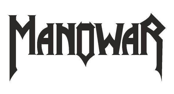 Макет логотипа бесплатно Manowar band logo