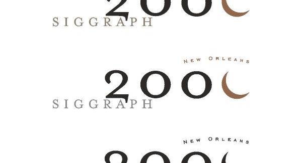 Скачать логотип бесплатно Siggraph 2000 logos