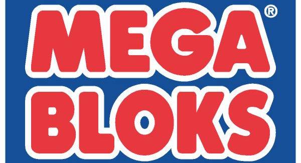 Макет логотипа бесплатно Mega-Blocks logo