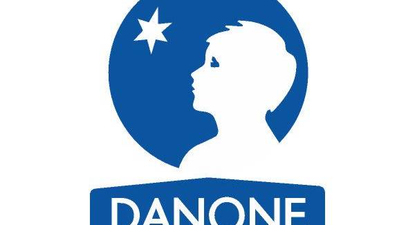 Знак фирмы логотип Danon logo