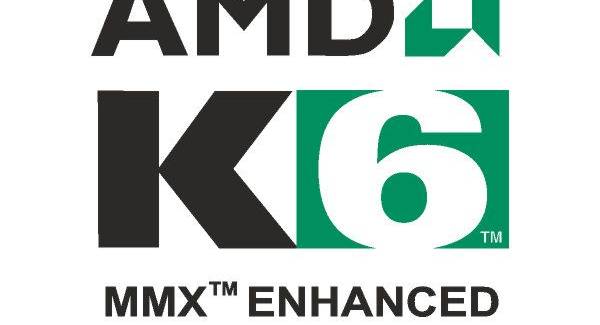 Бесплатно скачать логотип в векторе AMD K6 logo